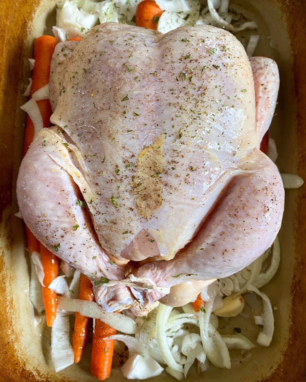 Easy Roast Chicken And Veggies - Stillwood Kitchen
