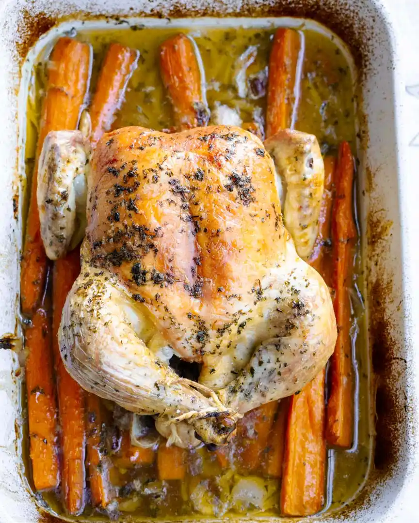 Easy Roast Chicken And Veggies - Stillwood Kitchen