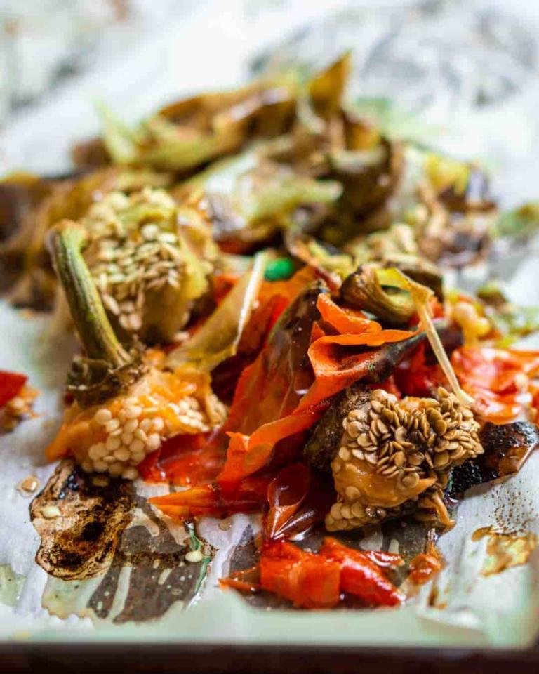 Easy Roasted Bell Peppers - Stillwood Kitchen